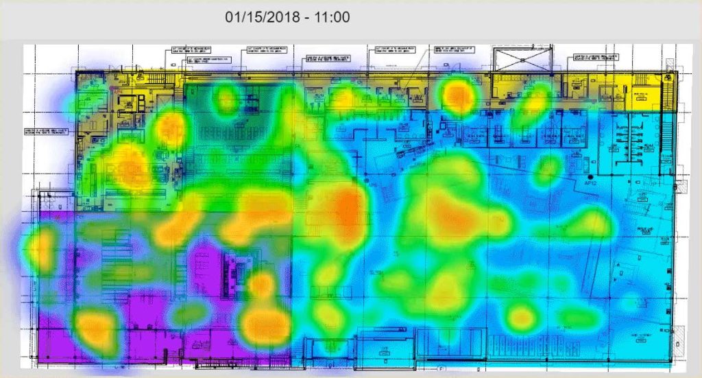 Heat map - Bản đồ nhiệt - Vaidio AI Vision